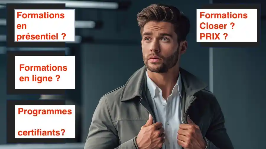 Formation Closer Prix ? Comparatif clair des 3 formations